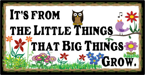 little big things grow – RARE bags
